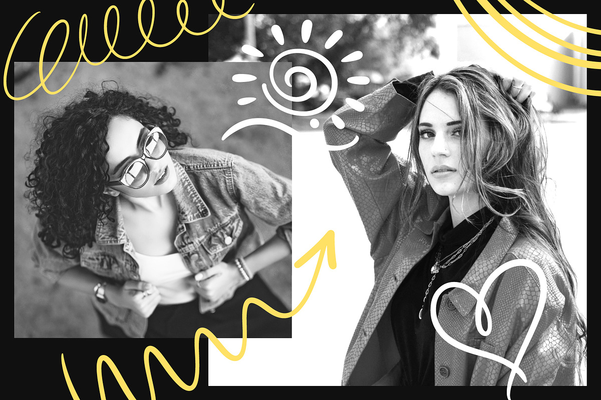 Scribble Doodle Shapes Atelier Vol.2, an Object Graphic by Katrinelly