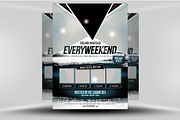 Every Weekend Flyer Template, a Flyer Template by FlyerHeroes ...