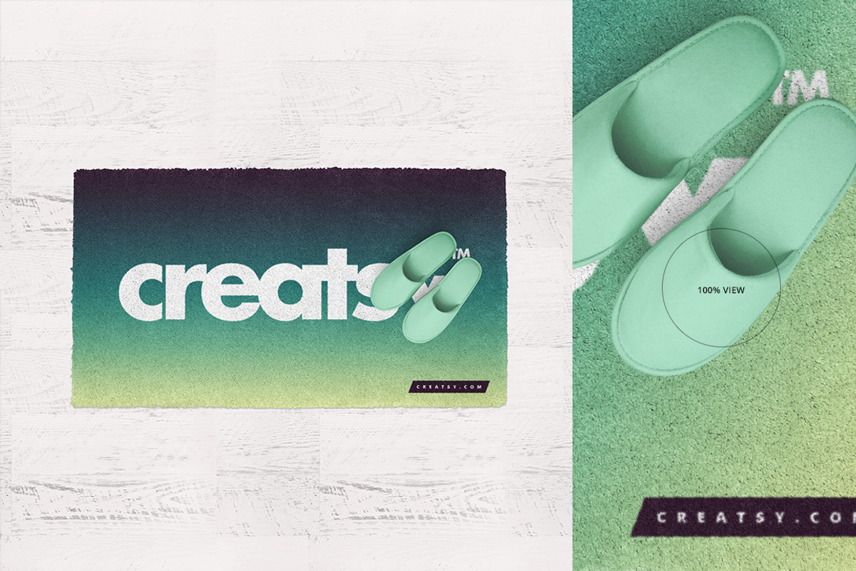 Rug 2 Mockup Set, a Product Mockup by Creatsy