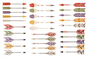 Autumn Tribal Arrows Vector Clipart, an Illustration by Amanda Ilkov ...