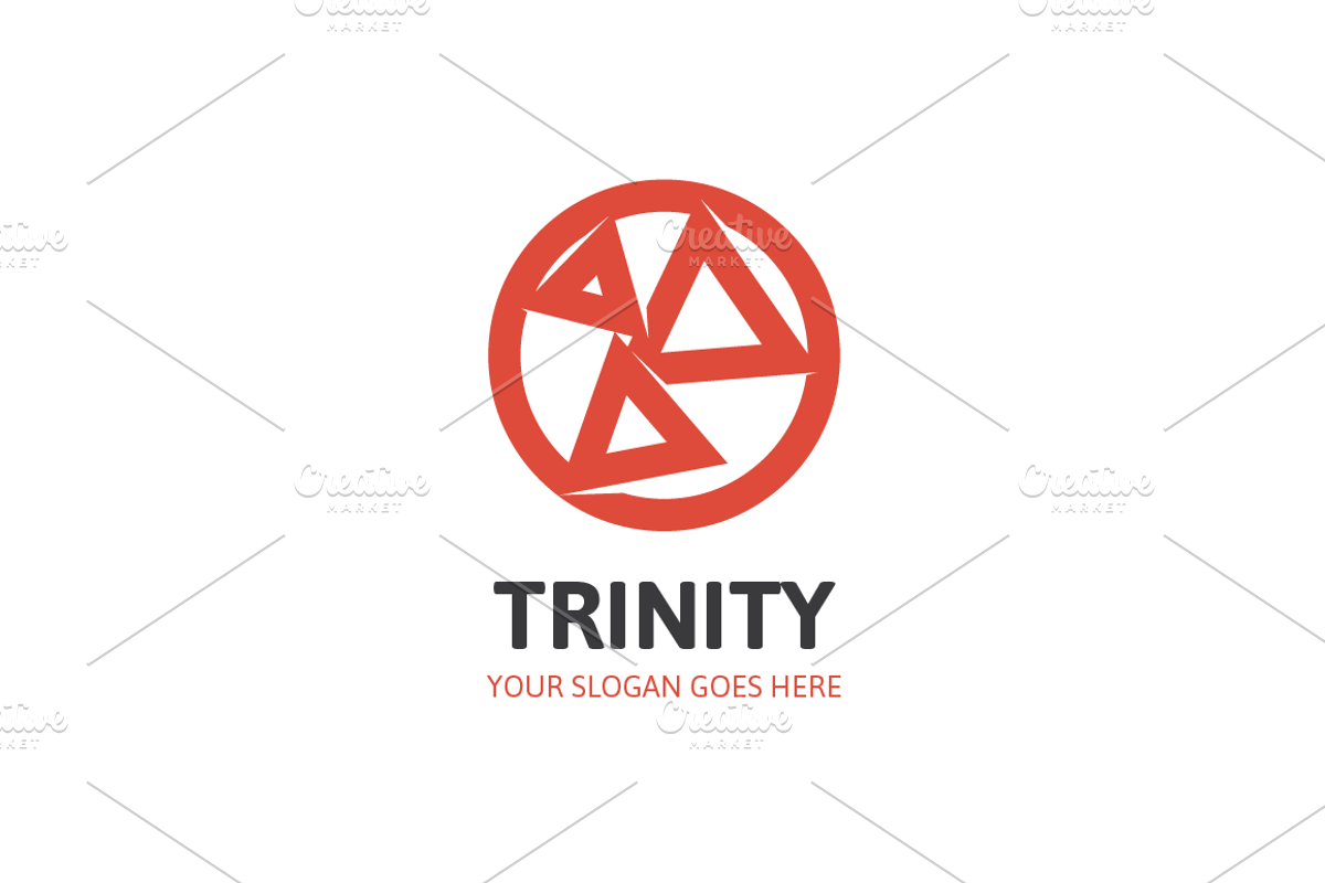 Trinity Logo, a Branding & Logo Template by MLJ studios | Creative Market