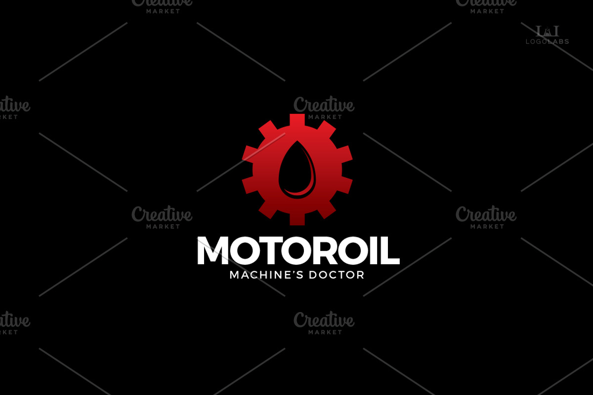 Motor Oil Logo, a Branding & Logo Template by LogoLabs