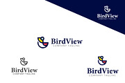 Bird View Logo, a Branding & Logo Template by Maraz Logo