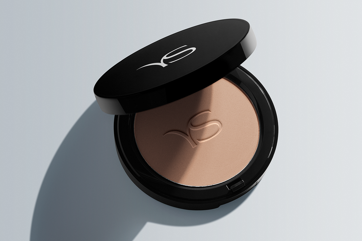Logo Mockup Face Powder Bronzer, a Pens & Pencil Mockup by Asylab