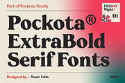 Pockota ExtraBold | Serif Fonts ~ Creative Market