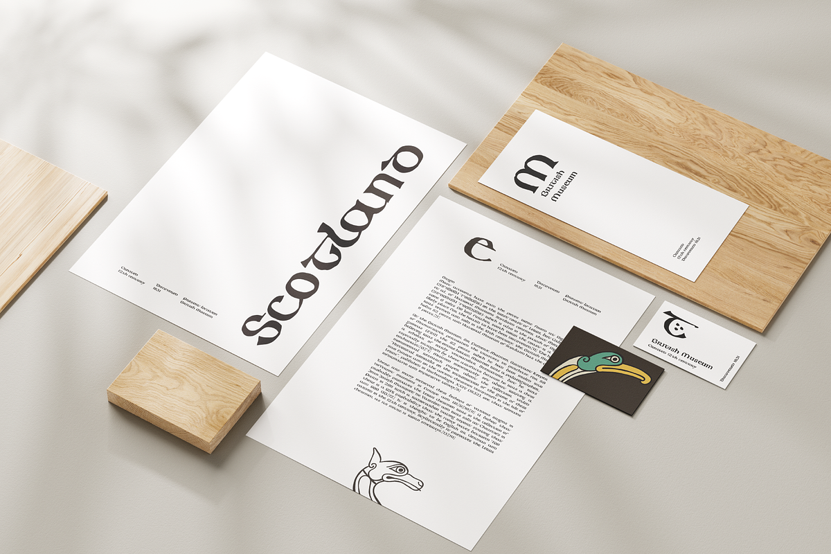 Lindisfarne Script font, a Script Font by kaer_shop