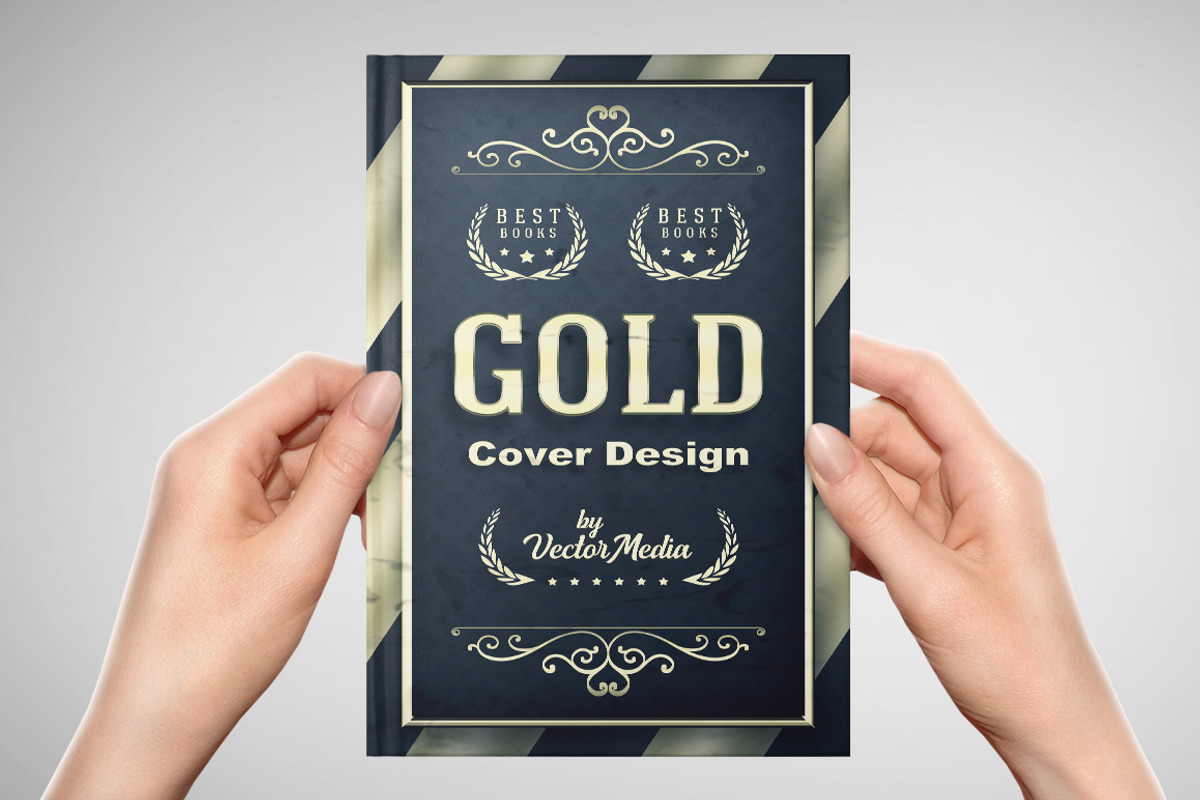 Gold - Book Cover Design, a Templates & Theme by VectorMedia