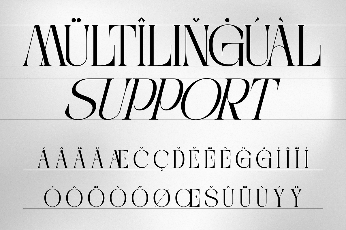 Aroba Modern - Elegant Logo Font, a Serif Font by Nirmana Visual