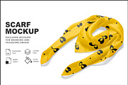 Scarves Mockup