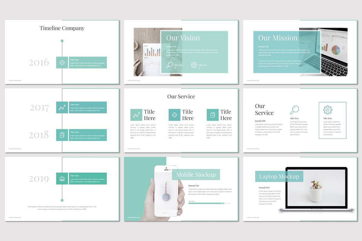 Complex - Google Slides Template, a Presentation Template by inspirasign