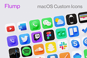 Flump 3D Icons for macOS, an Icon by Craftwork