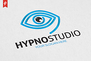 Hypno Studio Logo, a Branding & Logo Template by ft.studio
