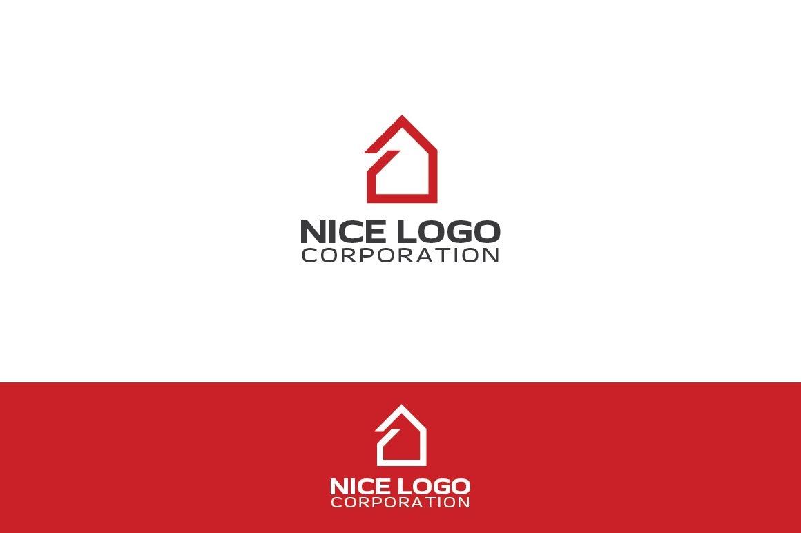 simple house logo, a Branding & Logo Template by Indigo Graphic Shop