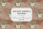 ANCIENT AMERICA. PATTERN, a Pattern Graphic by Designs by Helen Trupak