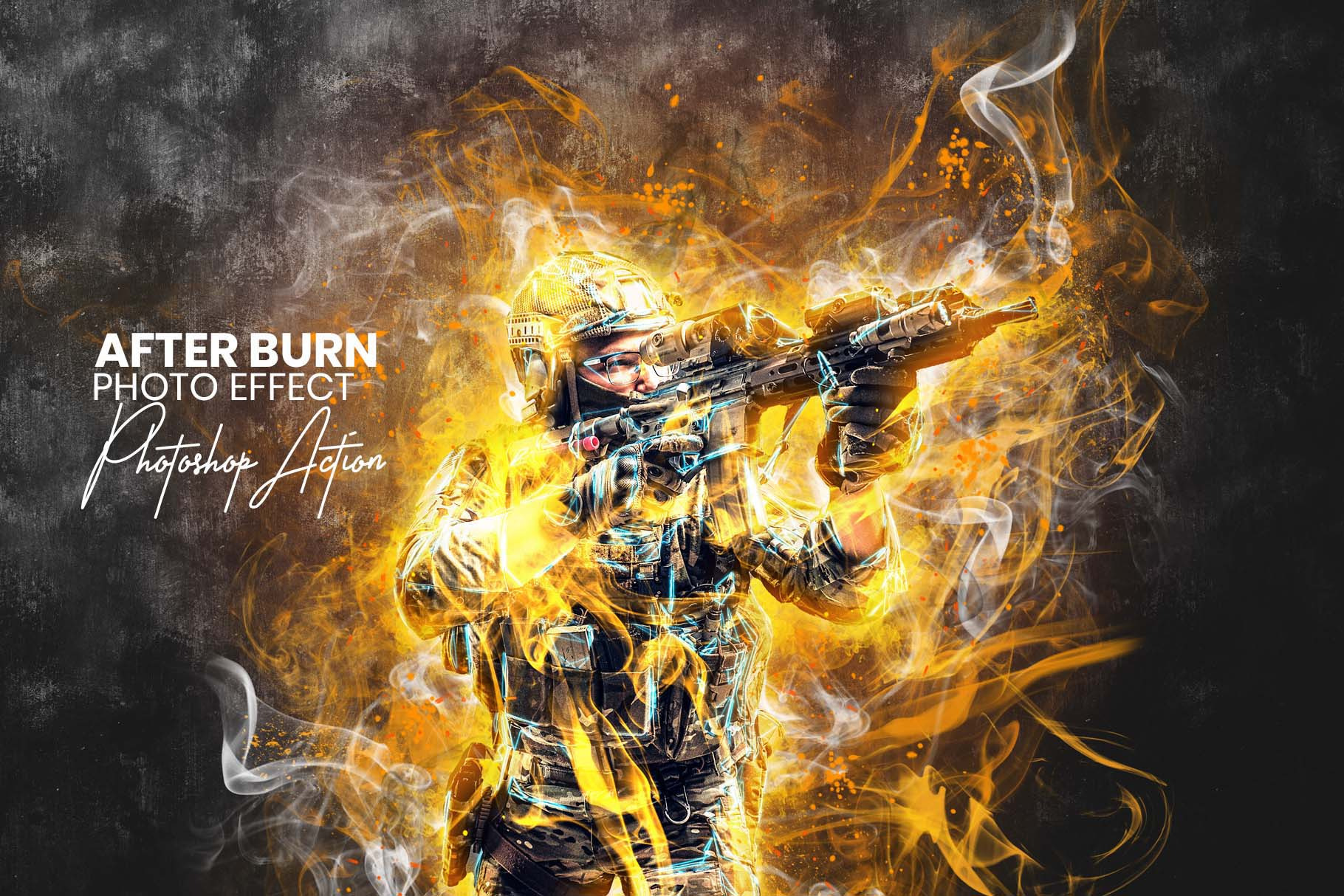 After Burn Photoshop Action
