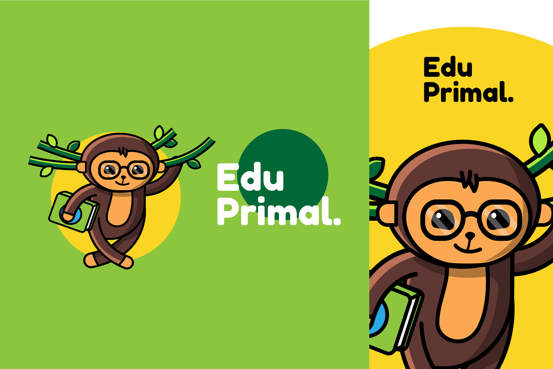 Edu Primal - Mascot & Esport Logo, a Branding & Logo Template by AQR Studio