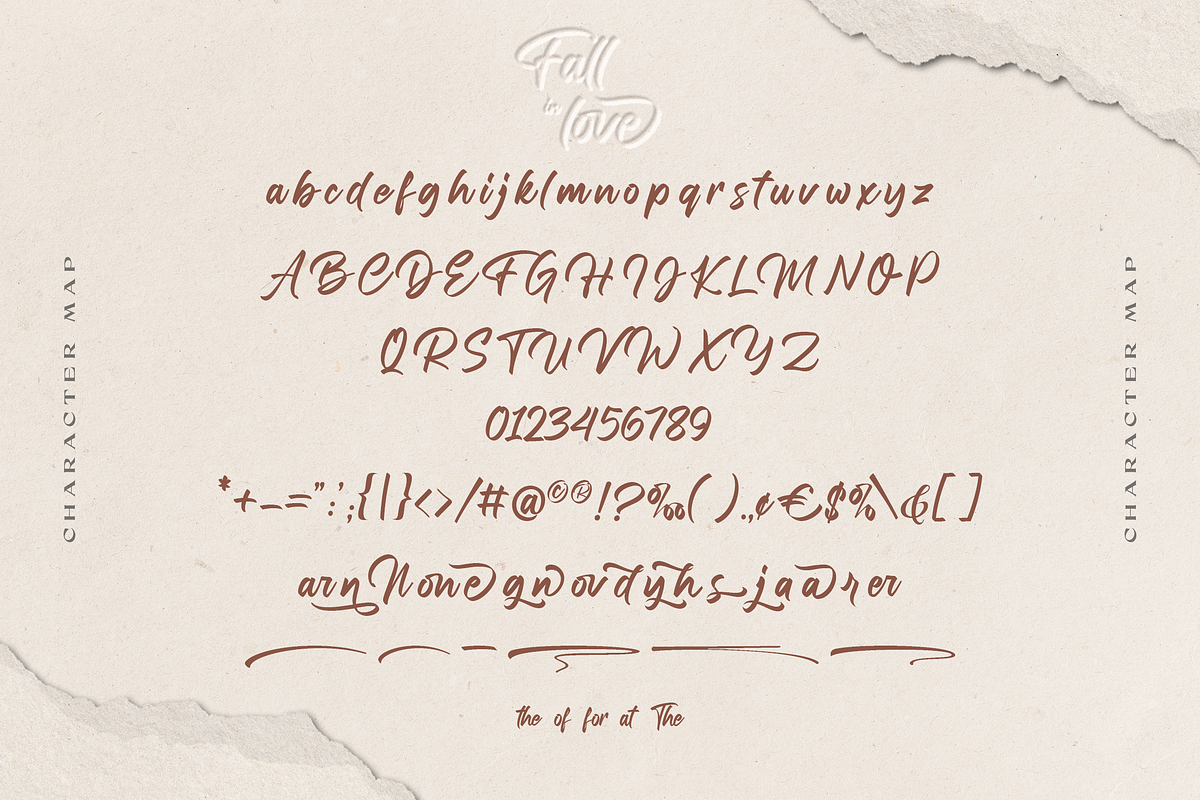 Fall in love, a Script Font by Namara Creative Studio
