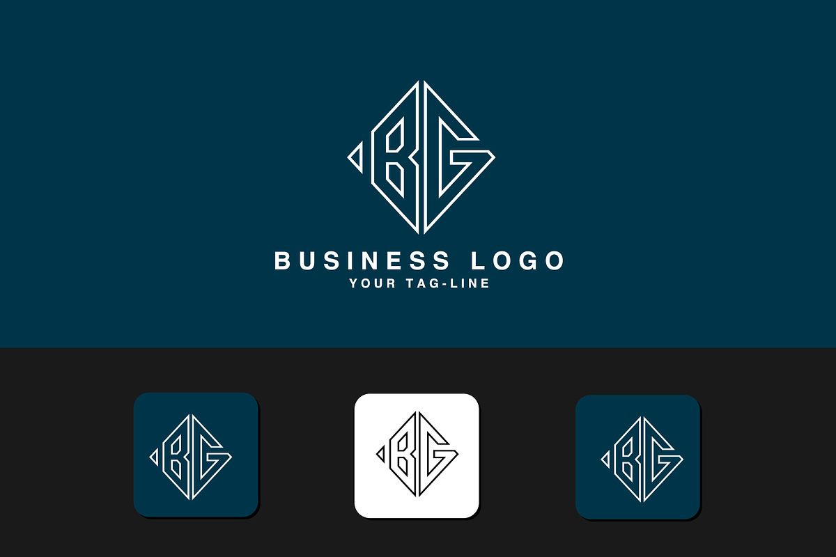 BG Abstract Logo Design., a Branding & Logo Template by art_creater ...