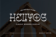 Heliyos - Slab Serif Display Font, a Slab Serif Font by Vesvocrea