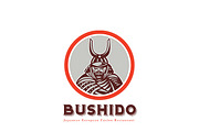 Bushido Japanese Restaurant Logo, a Branding & Logo Template by patrimonio