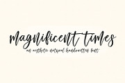 Magnificent Times An Aesthetic Script