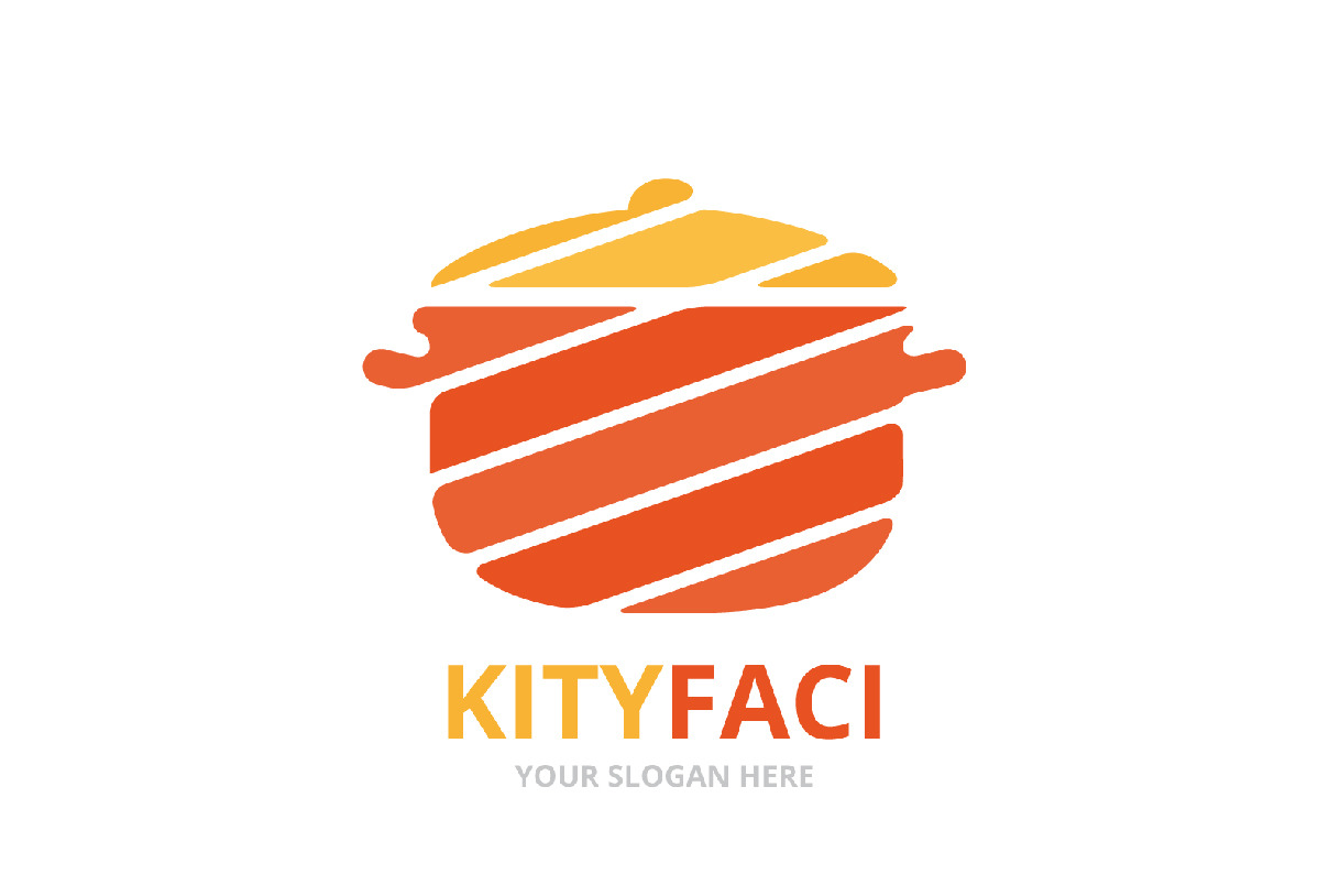 Vector pot logo combination., a Branding & Logo Template by GraphiShop