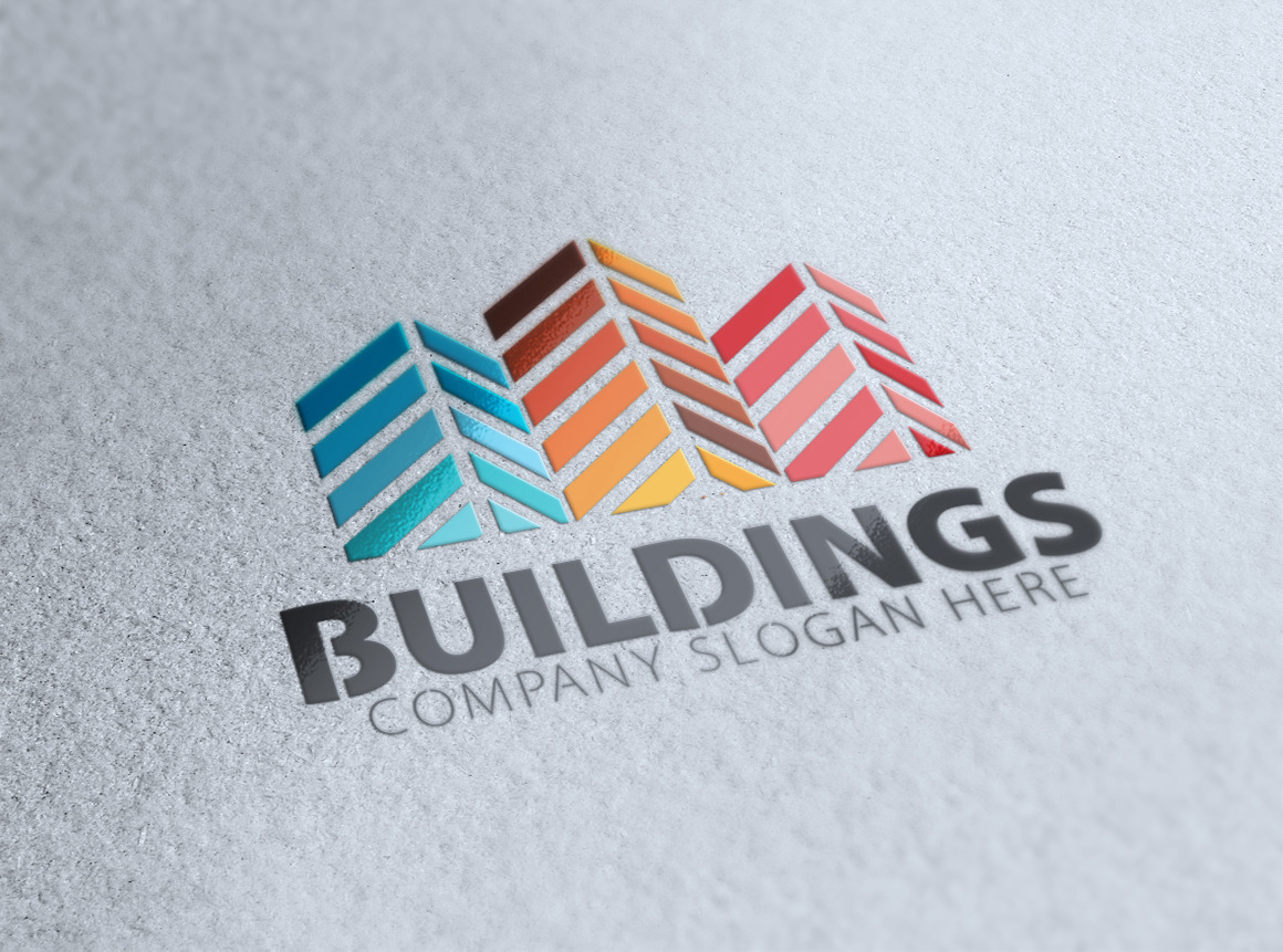 Buildings Logo, a Branding & Logo Template by essegraphic