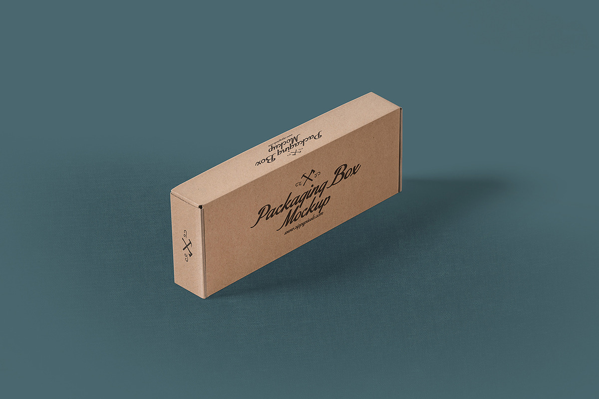 Rectangular Packaging Box Mockups, a Packaging Mockup by ZippyPixels