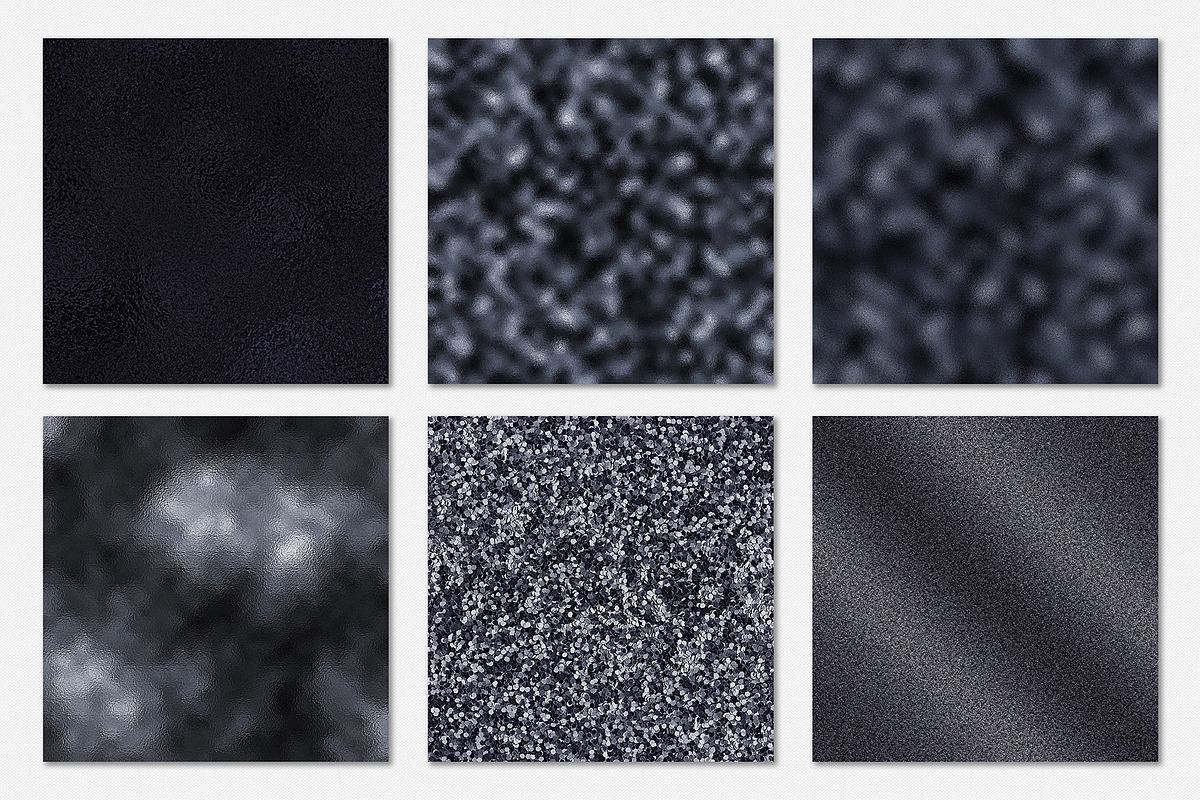 Black Foil & Glitter Digital Papers