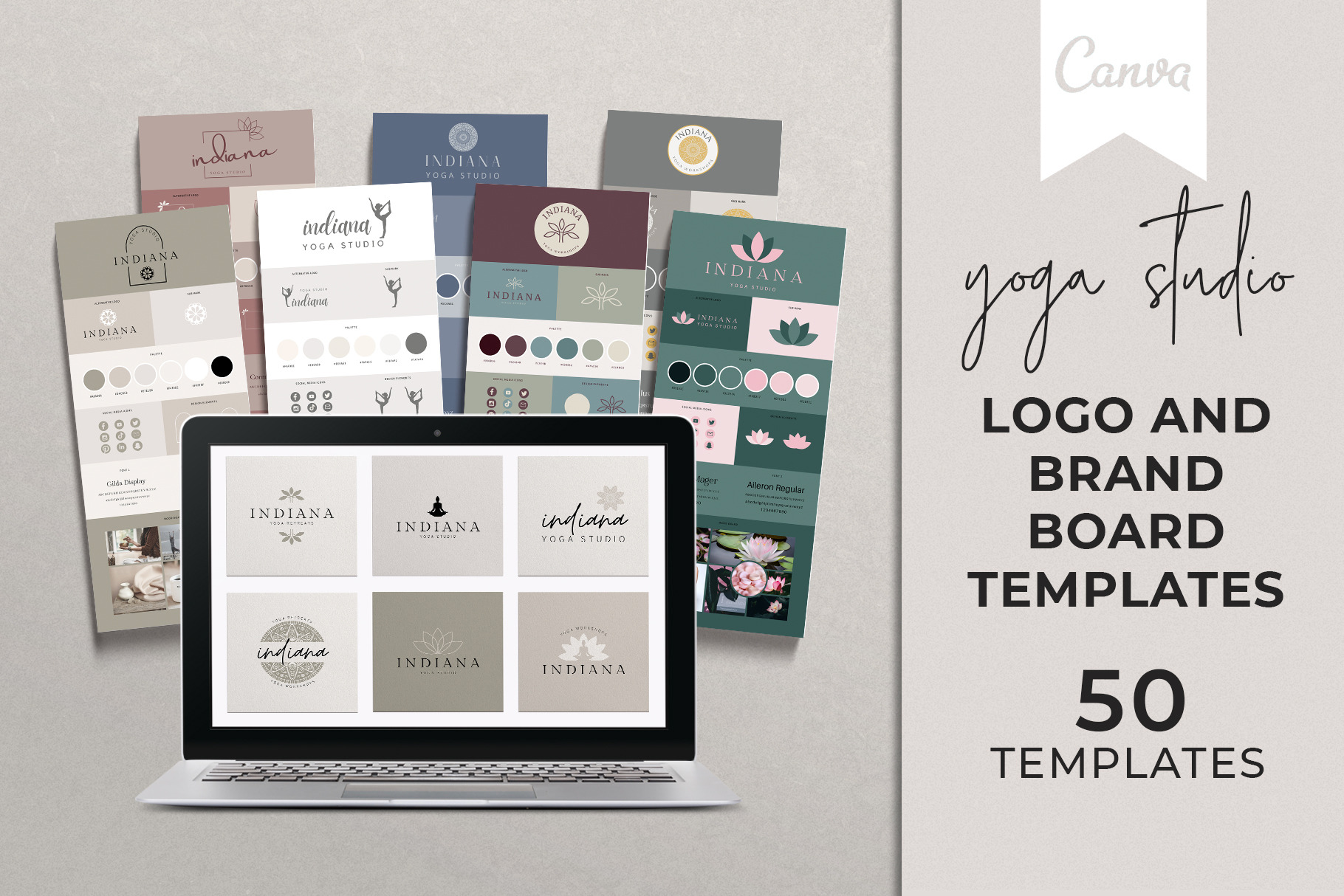 Logo and Branding Canva Templates