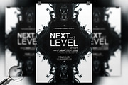 Next Level | Minimalist Flyer Design, a Flyer Template by GIGA-TEMPLATE