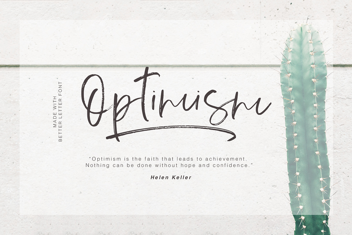 Better Letter Font, a Script Font by Calamar Studio