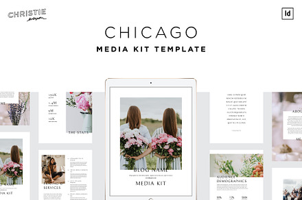 Southport Media Kit Template, a Brochure Template by Christie Evenson