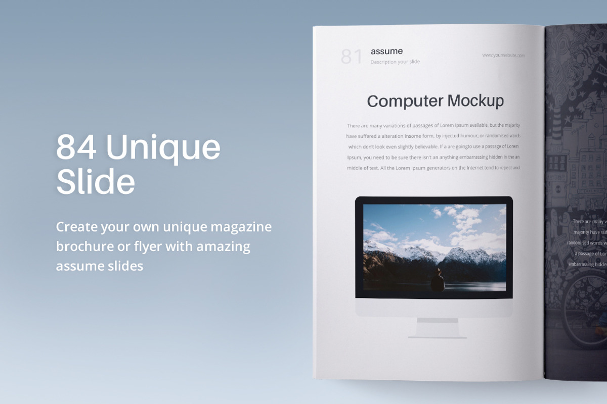 A4 | Assume Google Slides Template, a Presentation Template by ...