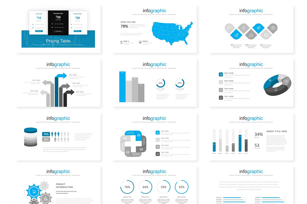 Handsup - Google Slides Template, a Presentation Template by AQR Studio
