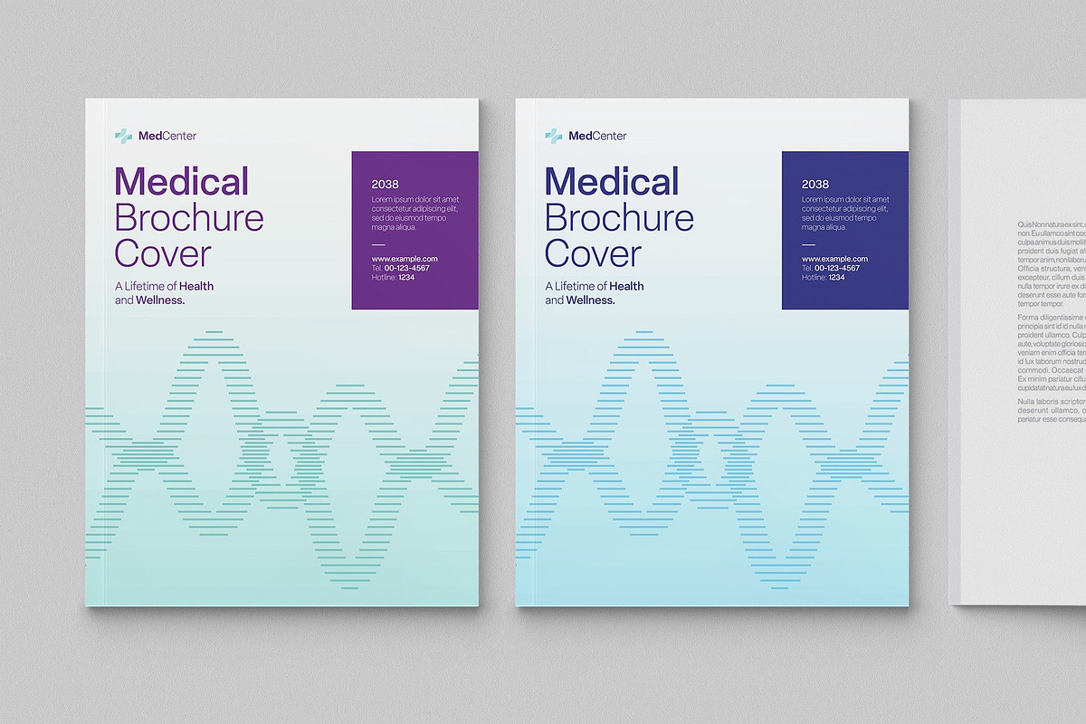 Medical Brochure Cover Template, a Brochure Template by BrandPacks