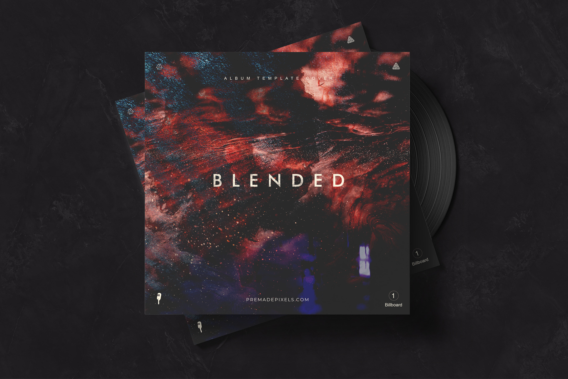 Blended Album Cover Art, a Social Media Template by PremadePixels.com