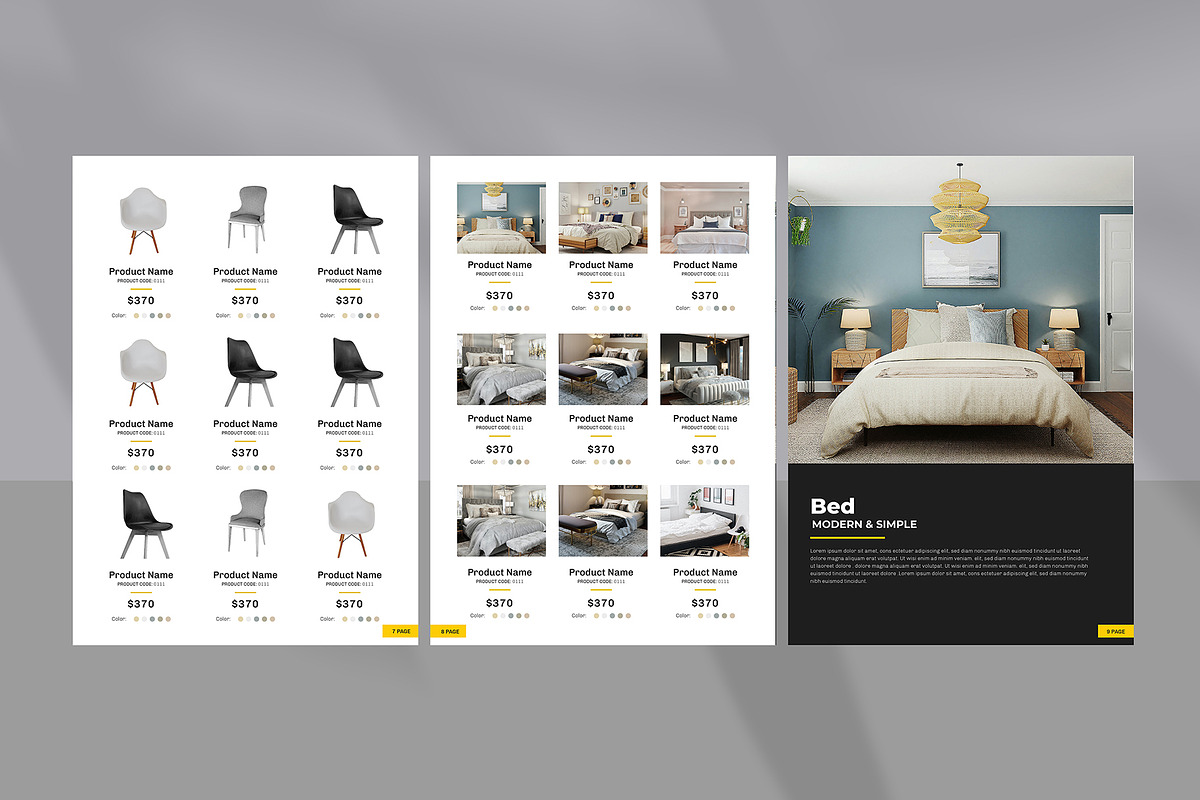 Product Catalog Template | Creative Market