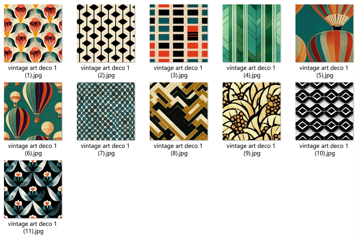 Seamless Vintage Art Deco Pattern, a Pattern Graphic by ARTOZEN DIGITAL