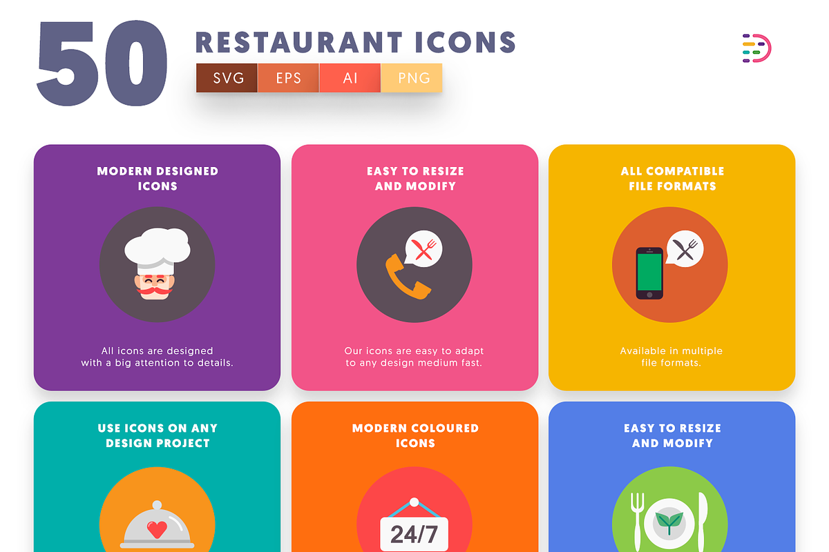 Restaurant Icons | Download SVG, PNG, EPS Icons