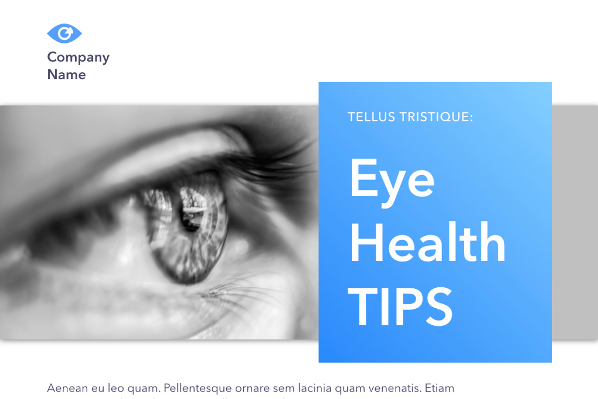 Eye Health PowerPoint Template, a Presentation Template by Jumsoft