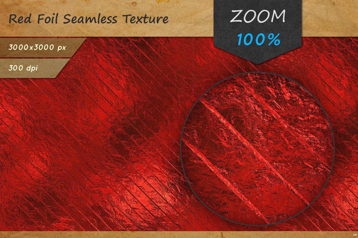 Red Foil Seamless HD Texture, a Texture Graphic by Marabu Textures ...