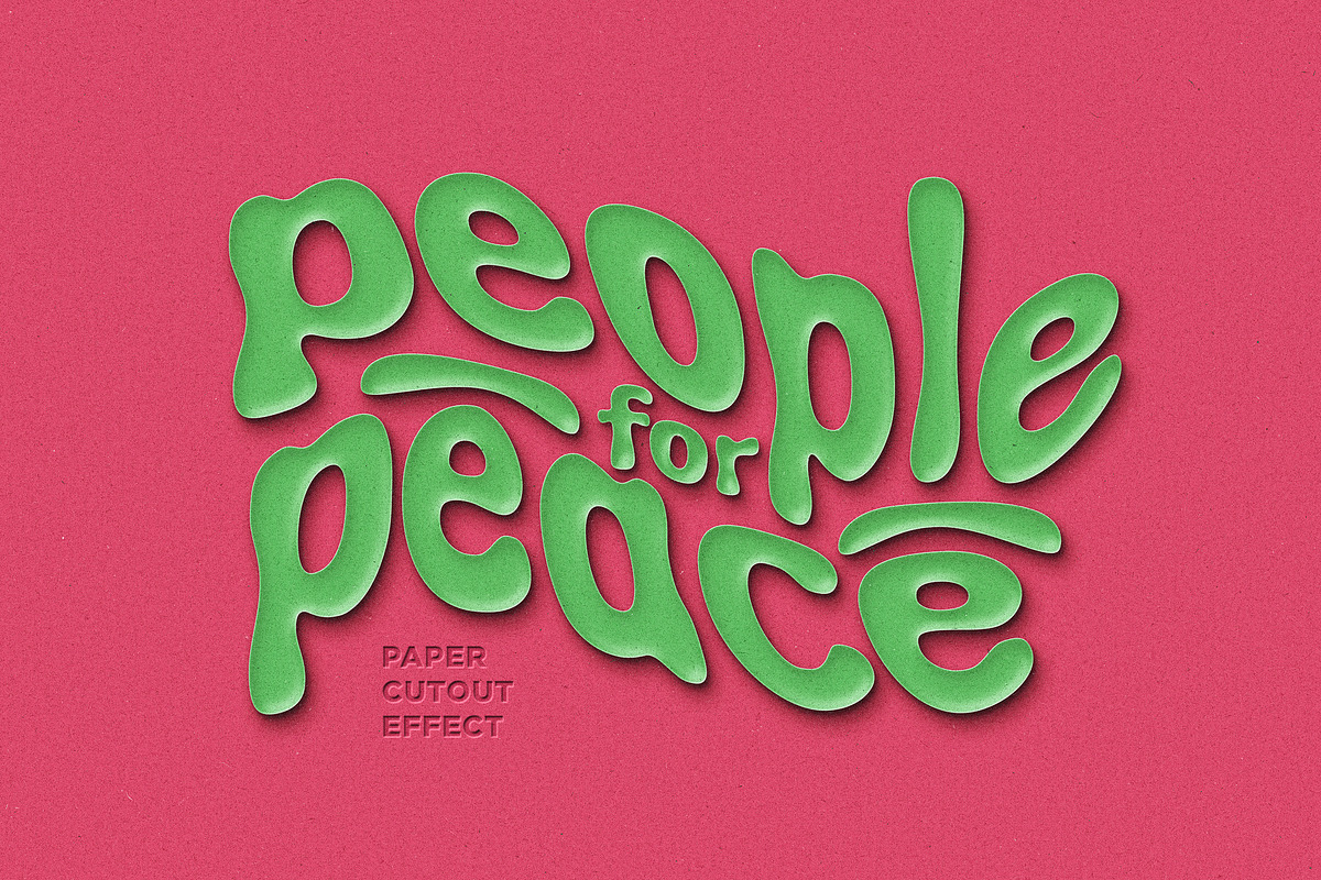 Cut Out Paper Text & Logo Effect, a Layer Style Add-On by Design Squad ...