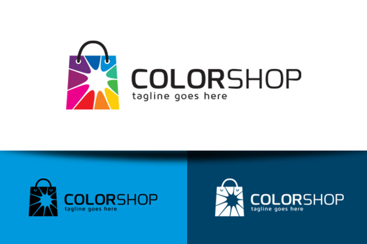 Color Shop Logo Template, a Branding & Logo Template by gunaonedesign