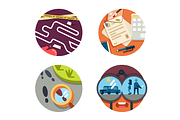 Detective icon set, an Icon by Kit8.net