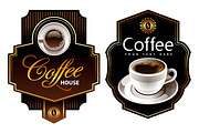 4 Coffee Sticker Designs | Decorative Illustrations ~ Creative Market