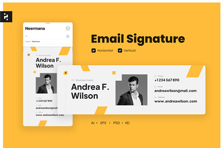 Doctor Specialist Email Signature | Email Templates ~ Creative Market