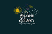 Skyline Dancer, a Handwritten Font by OnTheSpotStudio