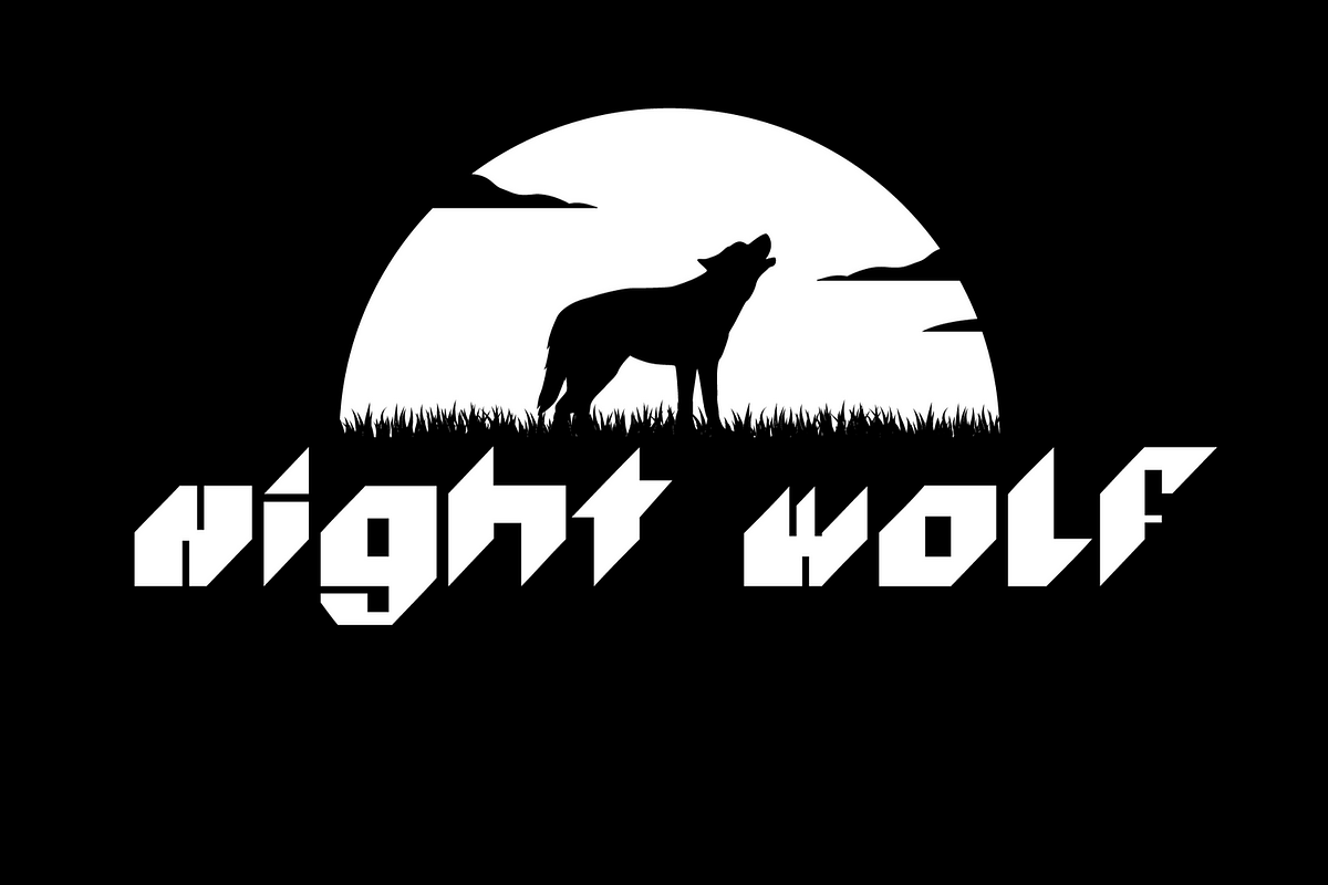 WOLF Font, a Font by 177Studio