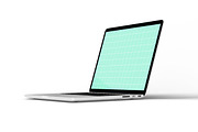 Laptop Left Side View Mockup | Creative Market